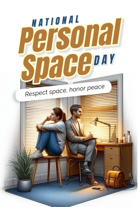 Copy of National personal space day | PosterMyWall