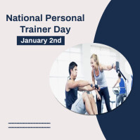 Personal Trainer Awareness day Instagram post Template | PosterMyWall