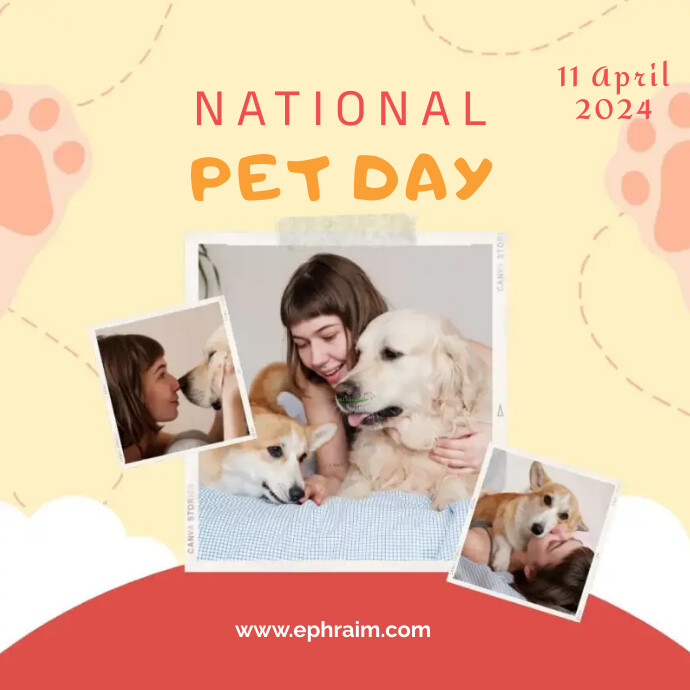 national pet day Template | PosterMyWall