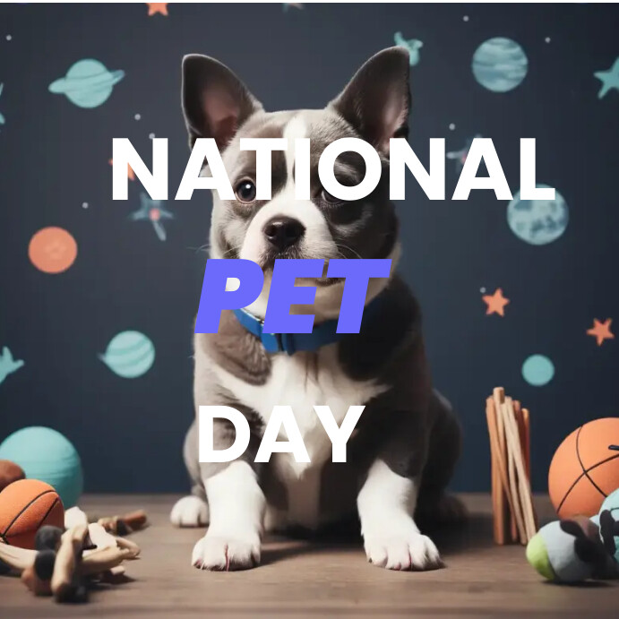 National pet day Template | PosterMyWall