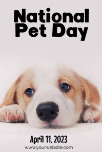 National Pet Day Template | PosterMyWall