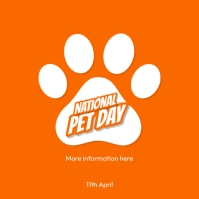 NATIONAL PET WEEK Template | PosterMyWall