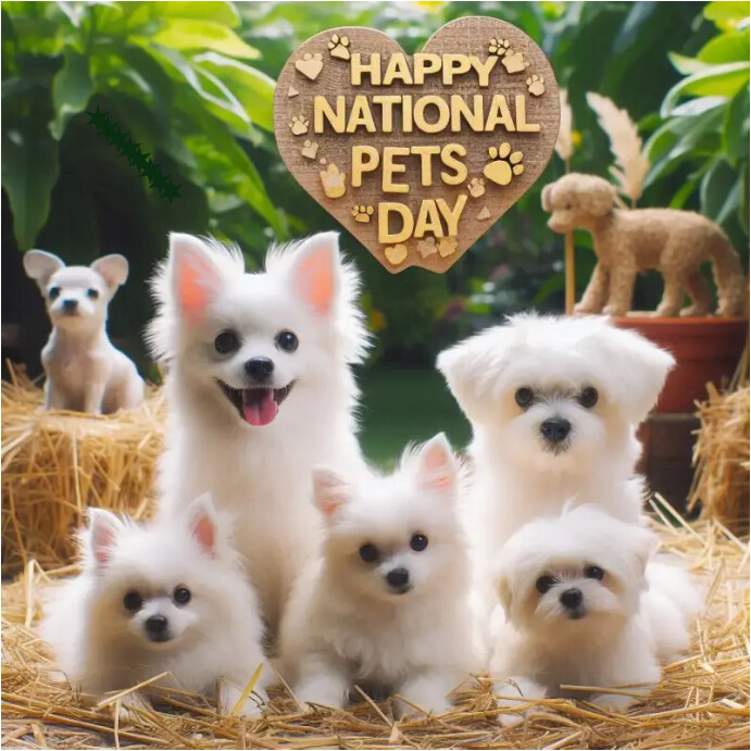 National Pets Day Template | PosterMyWall