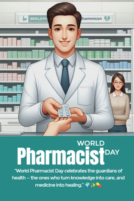 National pharmacist day Template | PosterMyWall
