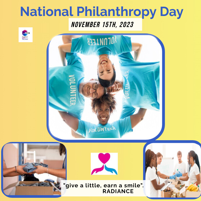 National Philanthropy Day Template | PosterMyWall
