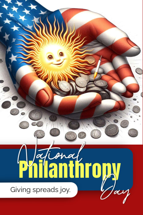 Copy of National philanthropy Day | PosterMyWall
