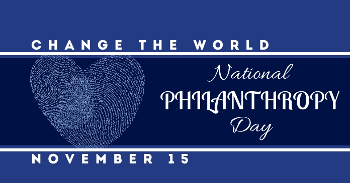 Copy of national PHILANTHROPY day | PosterMyWall