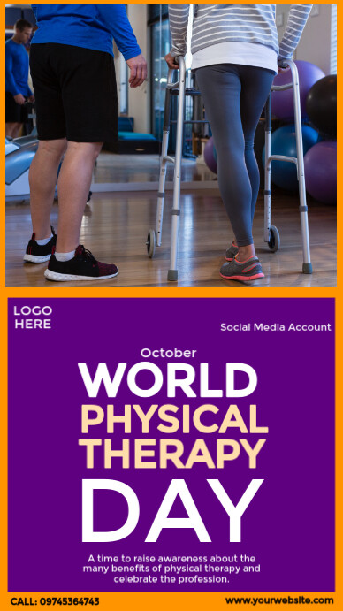 National Physical Therapy Month Design Template | PosterMyWall