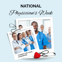 National Physician Week Template | PosterMyWall