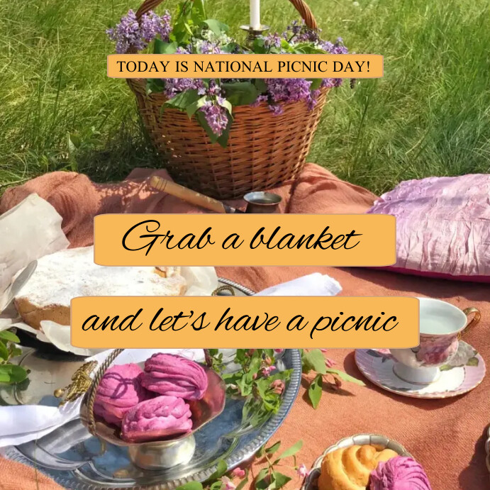 Copy of National picnic day | PosterMyWall