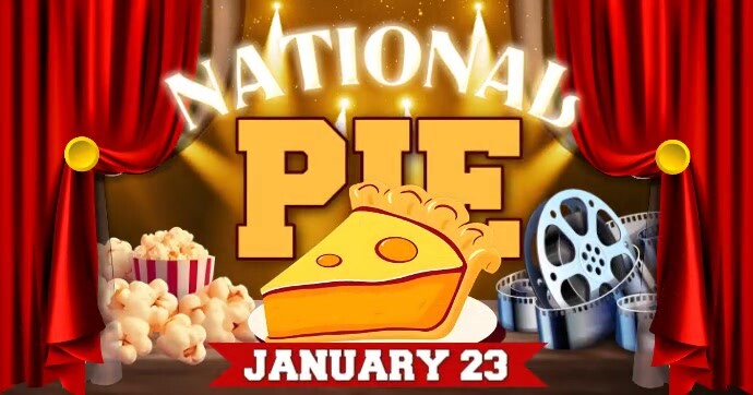 National Pie Banner Event Template | PosterMyWall