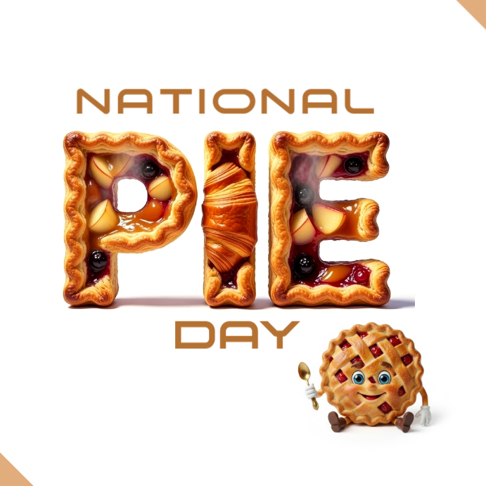 Plantilla de National pie day, pie day, pie, national pie day 2026 ...