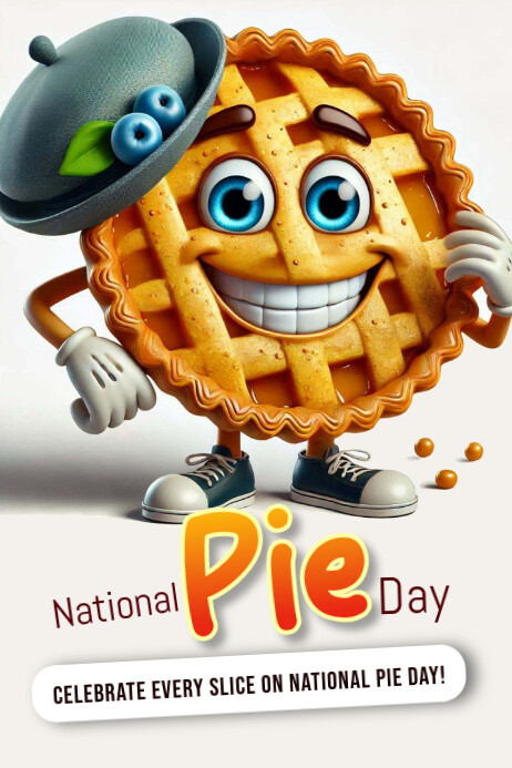 National pie day Template | PosterMyWall