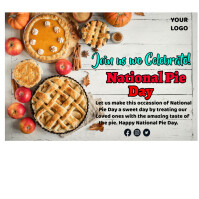 National Pie Day Template | PosterMyWall