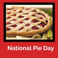 national pie day Template | PosterMyWall