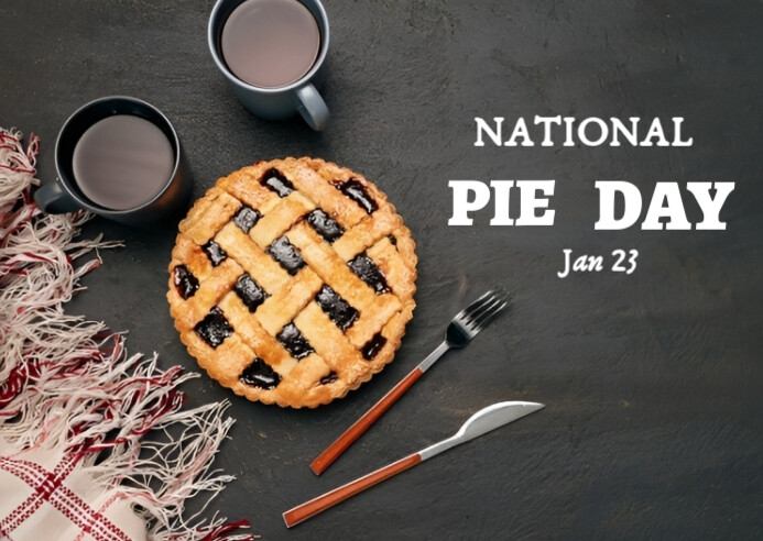 Copy of National pie day flyer template | PosterMyWall
