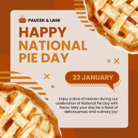 National Pie Day instagram post Template | PosterMyWall