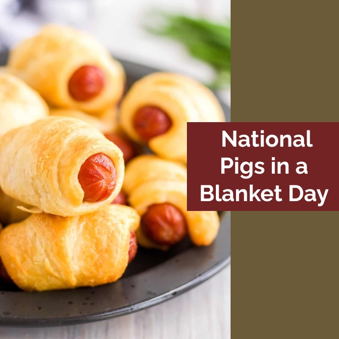 Copy of national pigs in blanket day | PosterMyWall