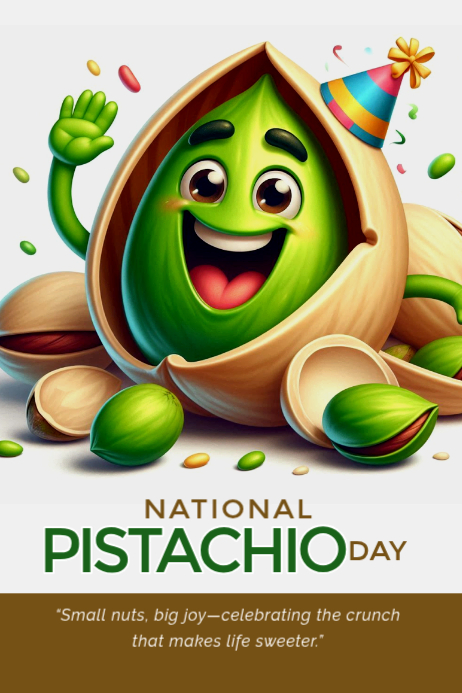 National pistachio day Template | PosterMyWall