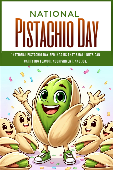National Pistachio Day Poster Template | PosterMyWall