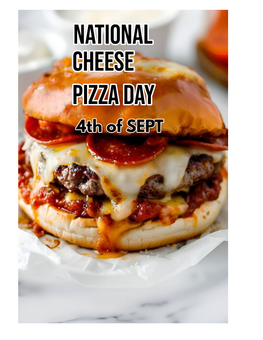 National Pizza Day Template | PosterMyWall