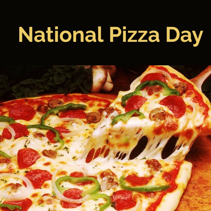national pizza day Template | PosterMyWall