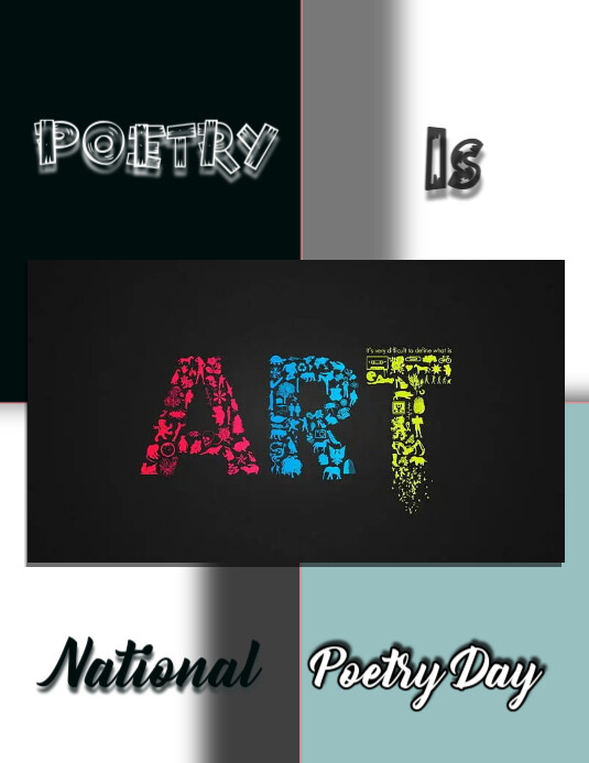 National poetry month Template | PosterMyWall