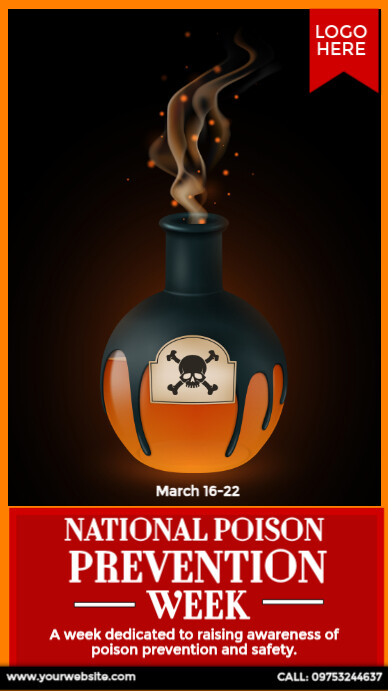 National Poison Prevention Week Template | PosterMyWall