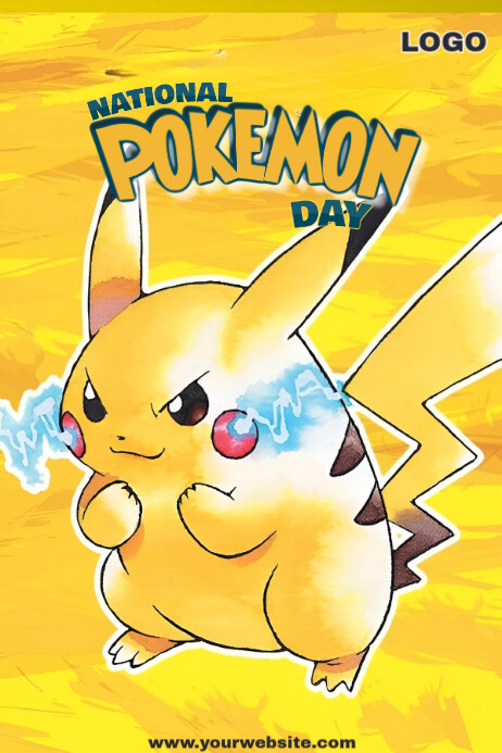 Plantilla de NATIONAL POKEMON DAY | PosterMyWall