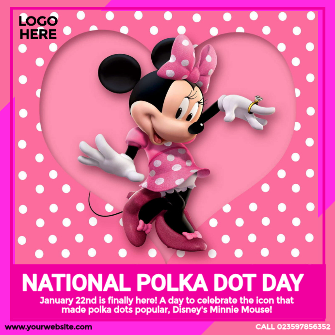 National Polka Dot Day Ads Template | PosterMyWall