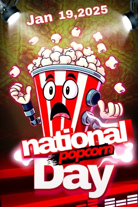 National Popcorn Day Celebration Template | PosterMyWall