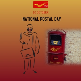 NATIONAL POST DAY Template | PosterMyWall