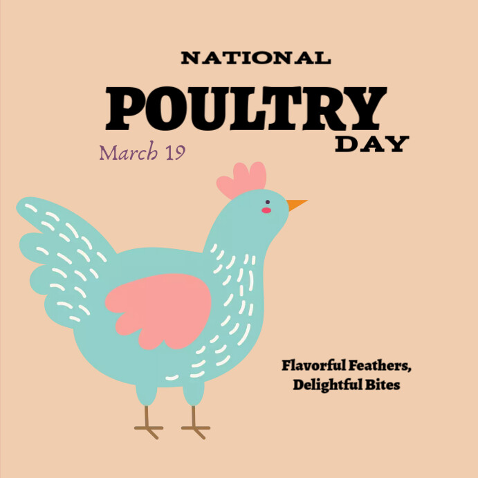 Copy of National poultry Day | PosterMyWall