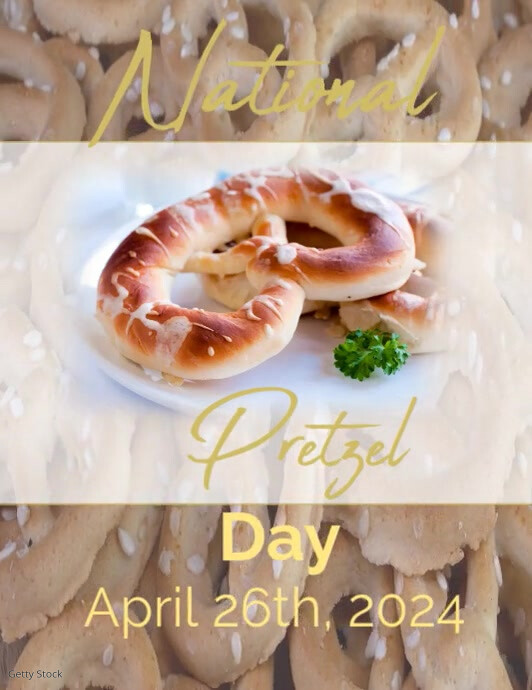 National Pretzel Day Template | PosterMyWall