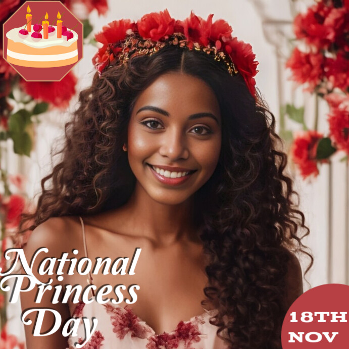 Copy of National princess day | PosterMyWall