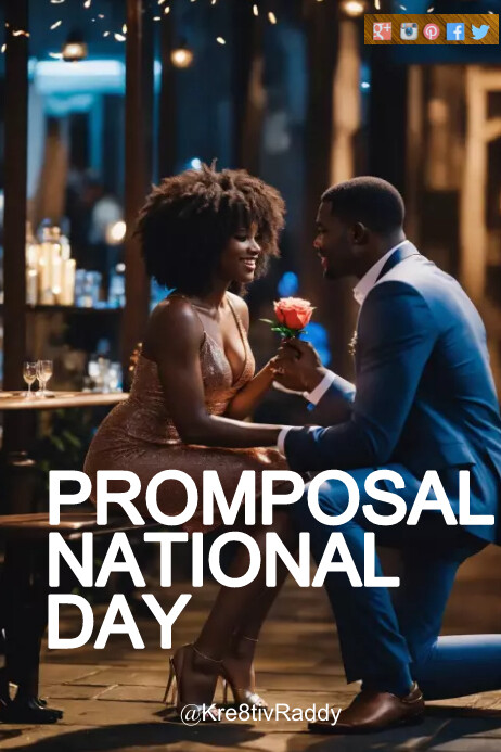 Copy of National Promposal Day | PosterMyWall