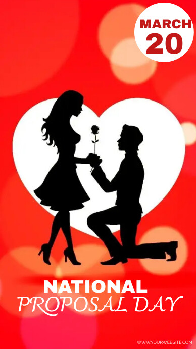 National Proposal Day Template | PosterMyWall