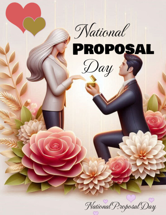 National Proposal Day Template | PosterMyWall