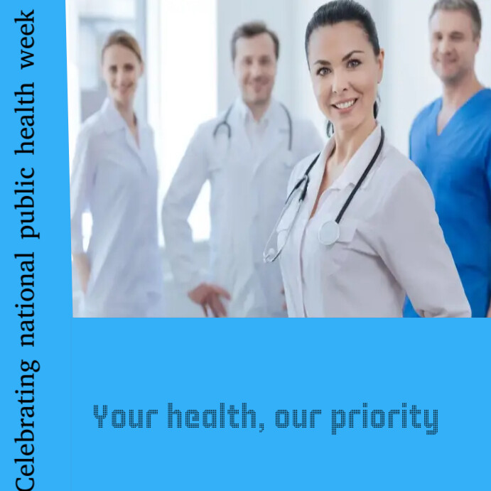 National public health week template | PosterMyWall