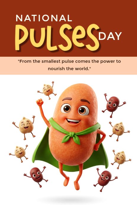 Plantilla de National pulses day | PosterMyWall