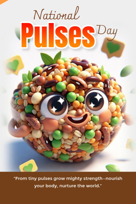 National Pulses Day Poster Template | PosterMyWall