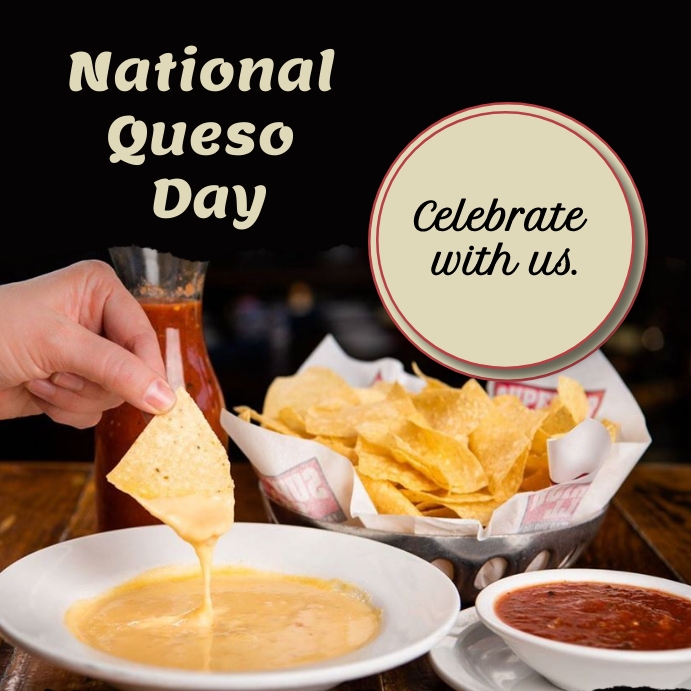 Copy of national quesco day | PosterMyWall