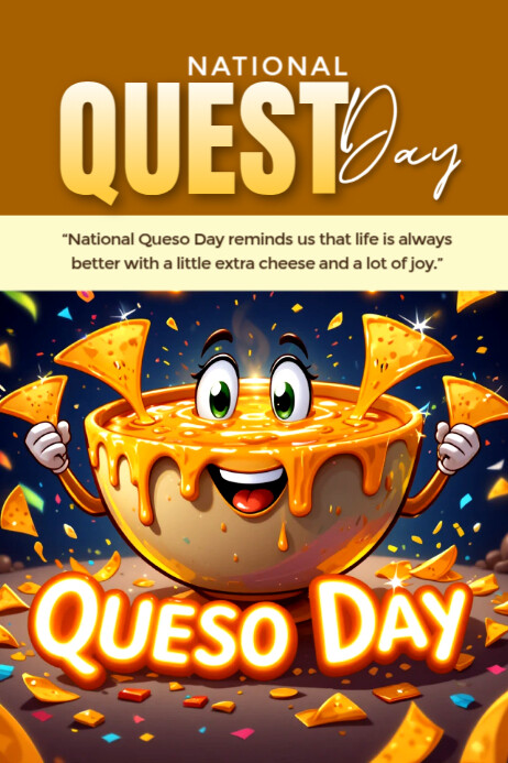 NATIONAL QUEST DAY Template | PosterMyWall