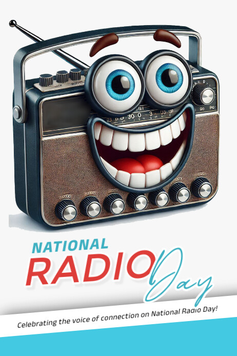 Copy of National radio day | PosterMyWall