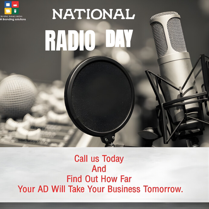 Plantilla de National radio day | PosterMyWall