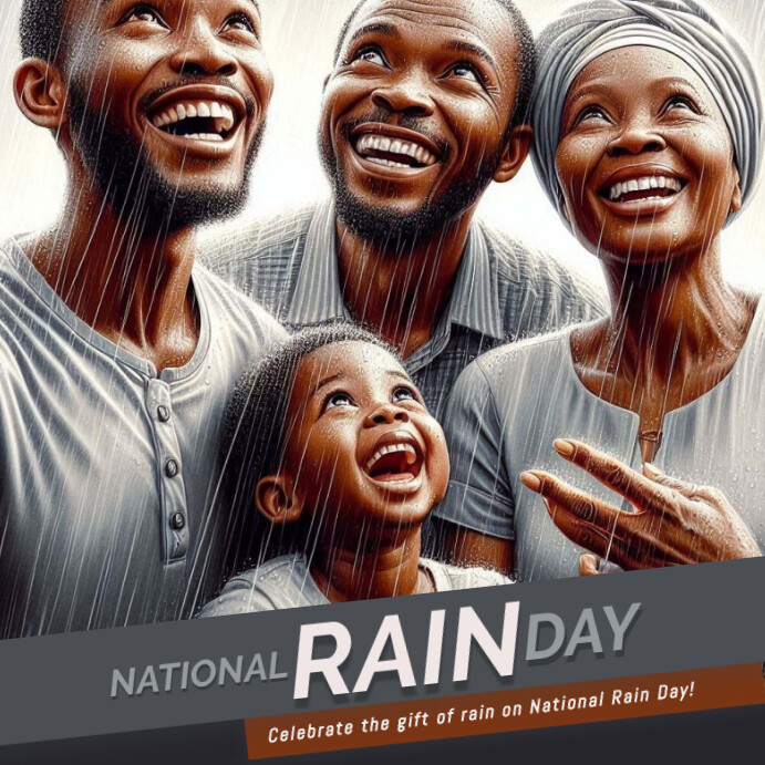 Copy of National rain day | PosterMyWall