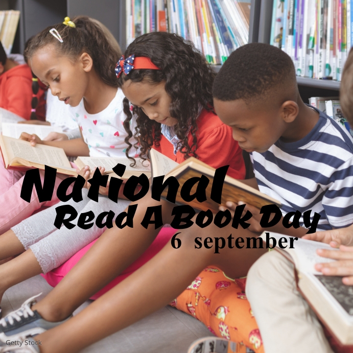 national read a book day Template | PosterMyWall
