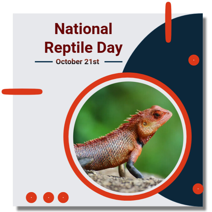 national reptile day Template | PosterMyWall