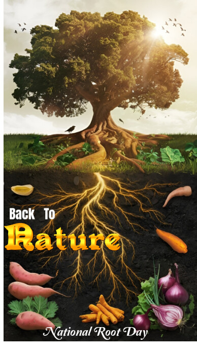 National Root Day Flyer Design Template | PosterMyWall