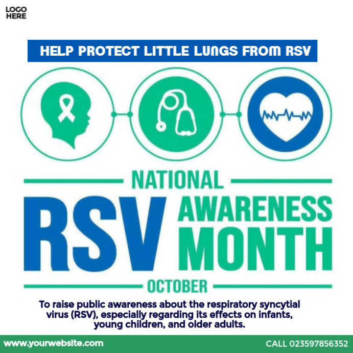 Modèle National RSV Awareness Month | PosterMyWall